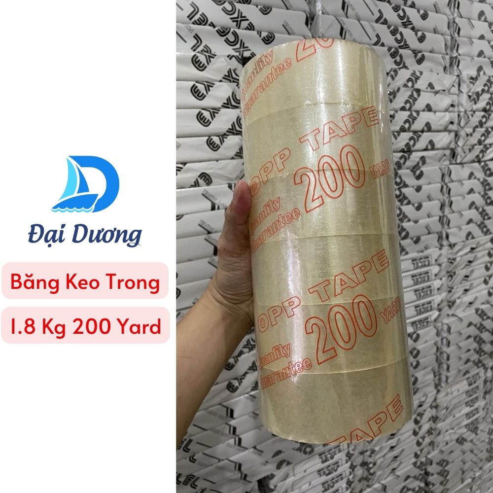 Băng keo trong 1.8kg - Bao Bì Đại Dương